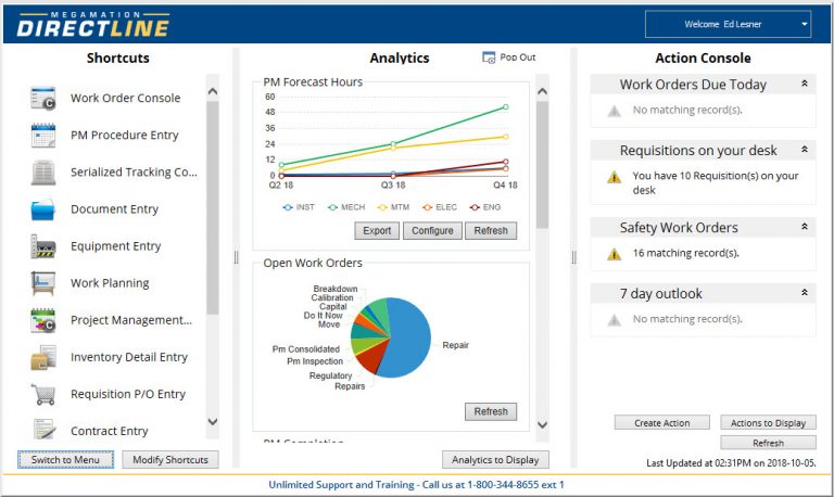 Navigation – Directline Knowledgebase