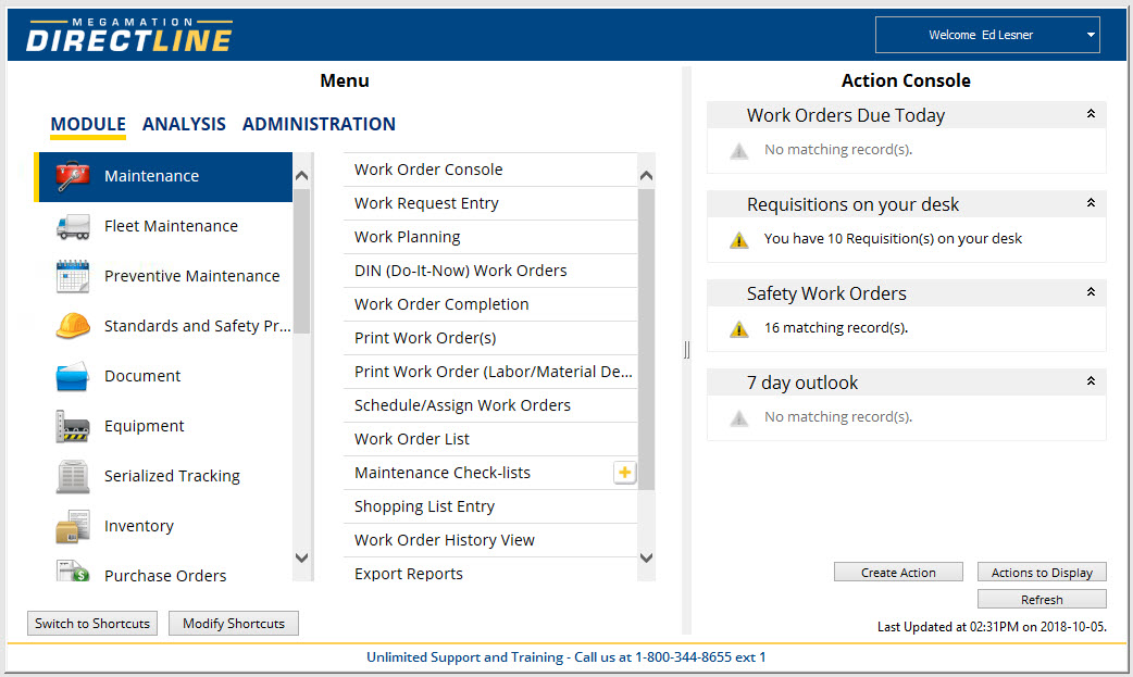Navigation – Directline Knowledgebase