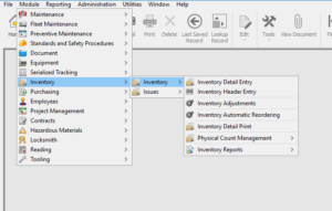 Inventory Detail Entry – Directline Knowledgebase