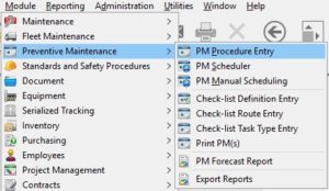 PM Procedure Entry – Header – Directline Knowledgebase